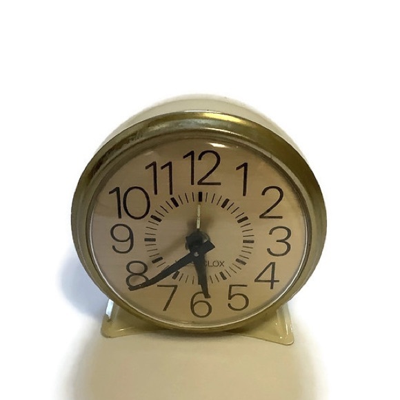 Westclox | Accents | Vintage Westclox Desk Clock | Poshmark
